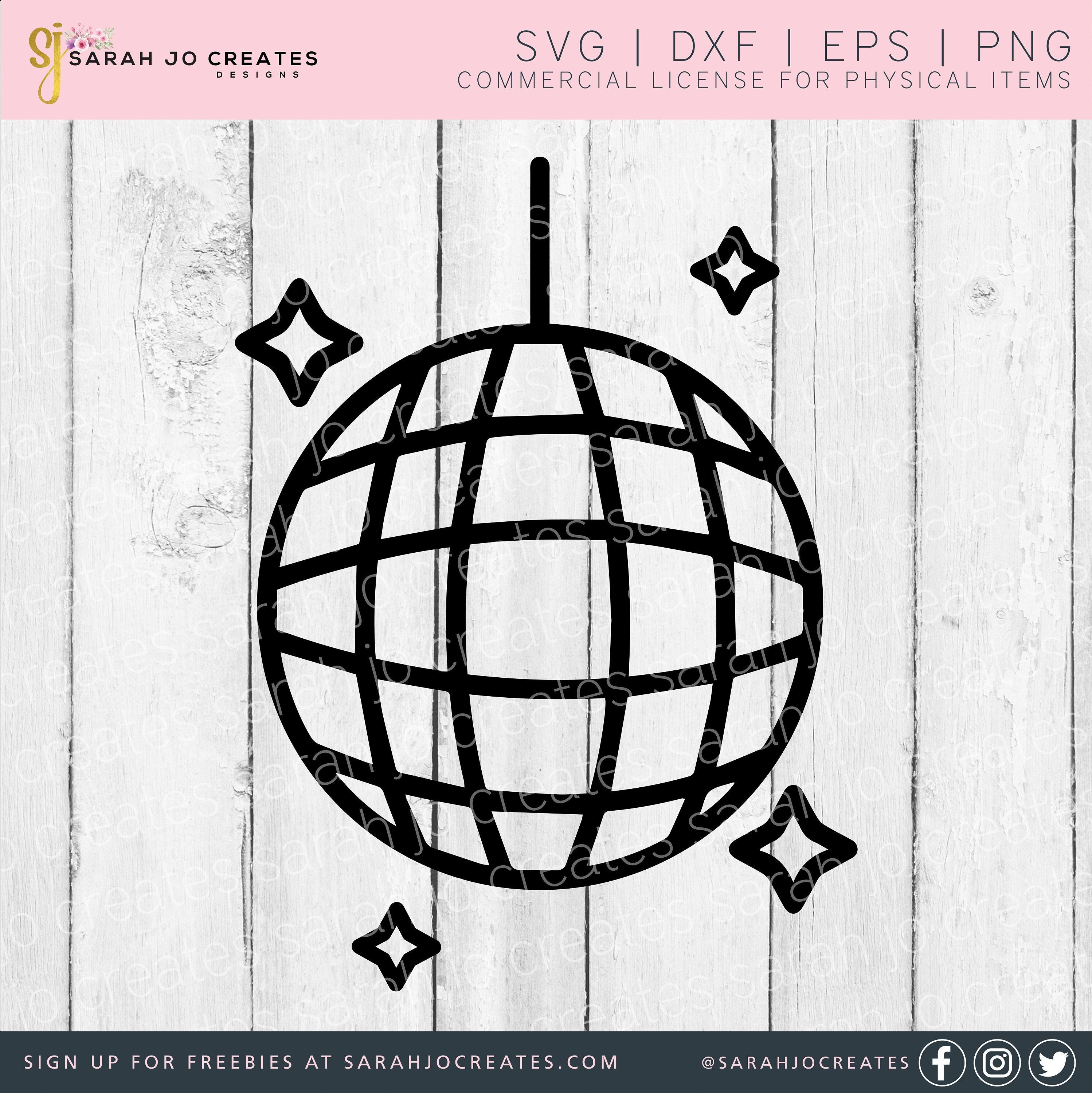 Disco Ball SVG – Sarah Jo Creates